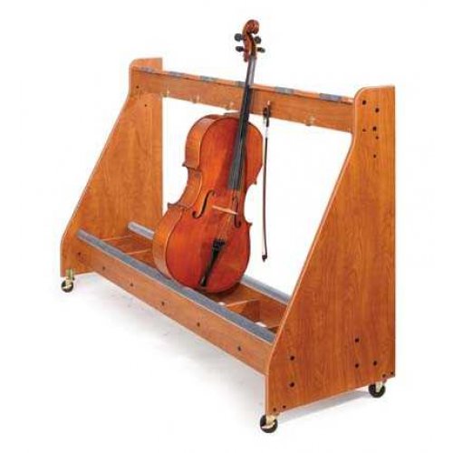 4 Unit Portable Storage Cello Rack from Wenger