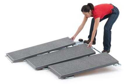 Tourmaster 3-Step Riser – 1.2m from Wenger