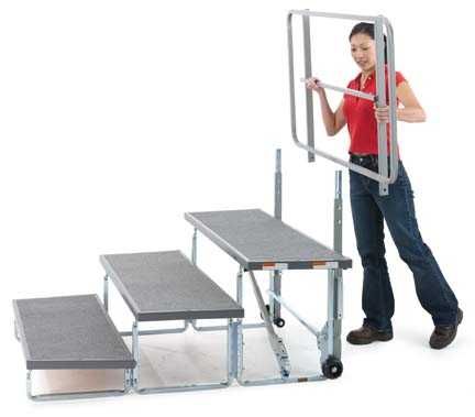 Tourmaster Riser Backrail - 1.2m from Wenger